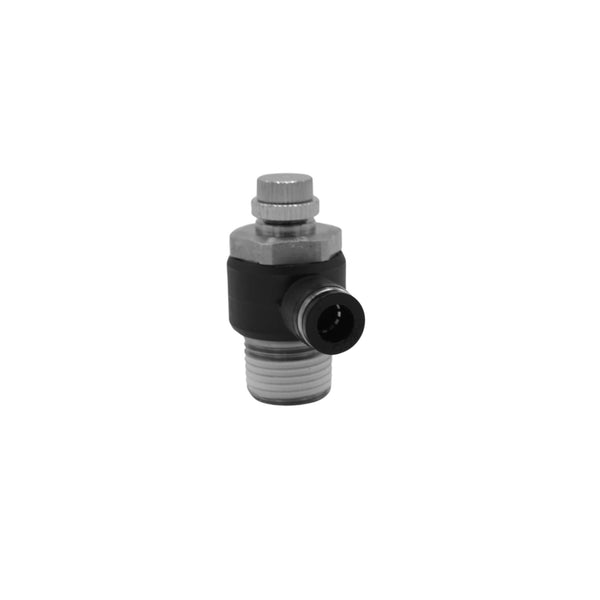 Pisco | Koganei | R1/2 x 8mm Tube Flow Control, Meter-Out | JSC8-04A - TECO Technology