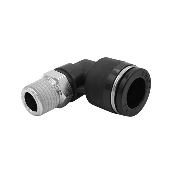 Pisco | Koganei | R1/4 x 12mm Tube Elbow | PL12-02 - TECO Technology