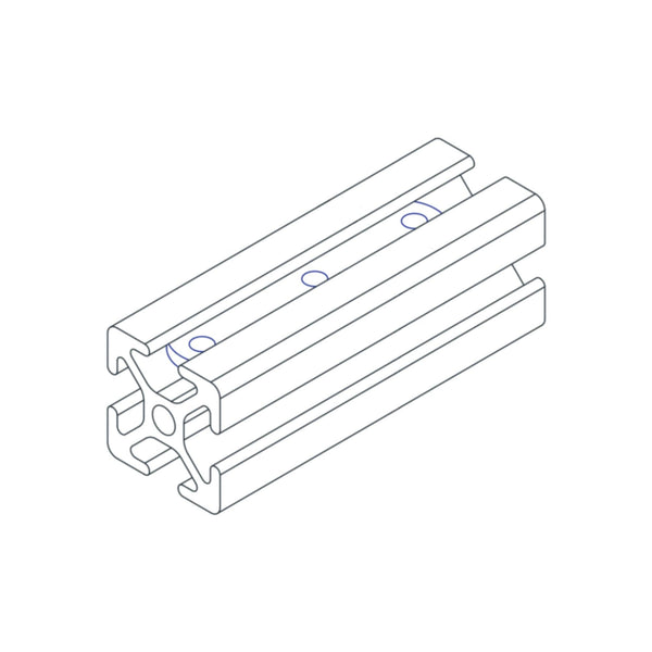 80/20 | 10 Series 1/4-20 Triple Slide-in Economy T-Nut | 3287 - TECO ...