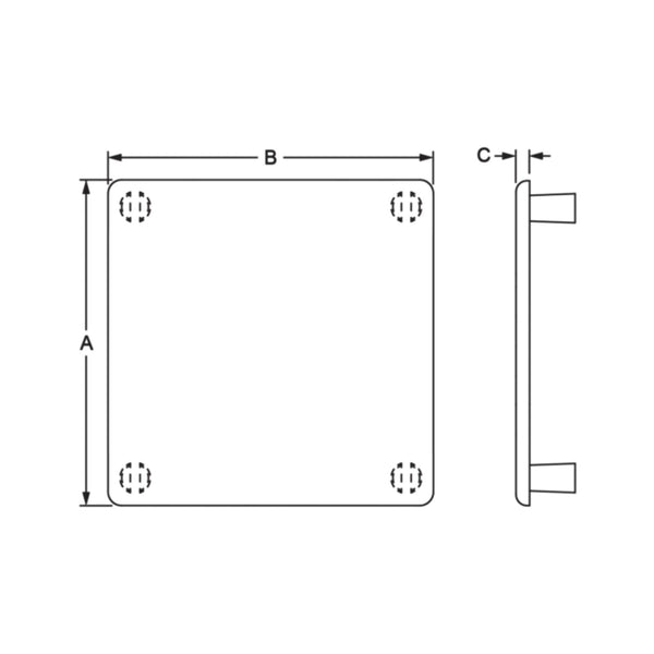 80/20 Series End Cap: Efficient Closure Solution - TECO Technology