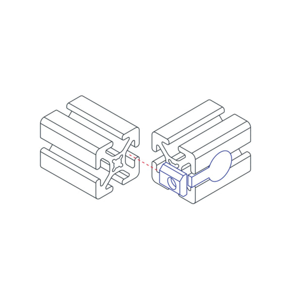 80/20 M5 Anchor Fastener - Reliable & Adjustable - TECO Technology
