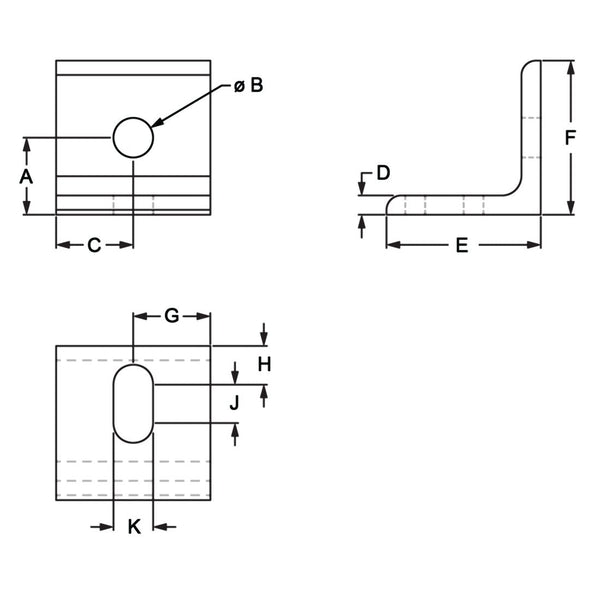 80/20 | 40 Series Panel Mount Bracket | 40-2430 - TECO Technology