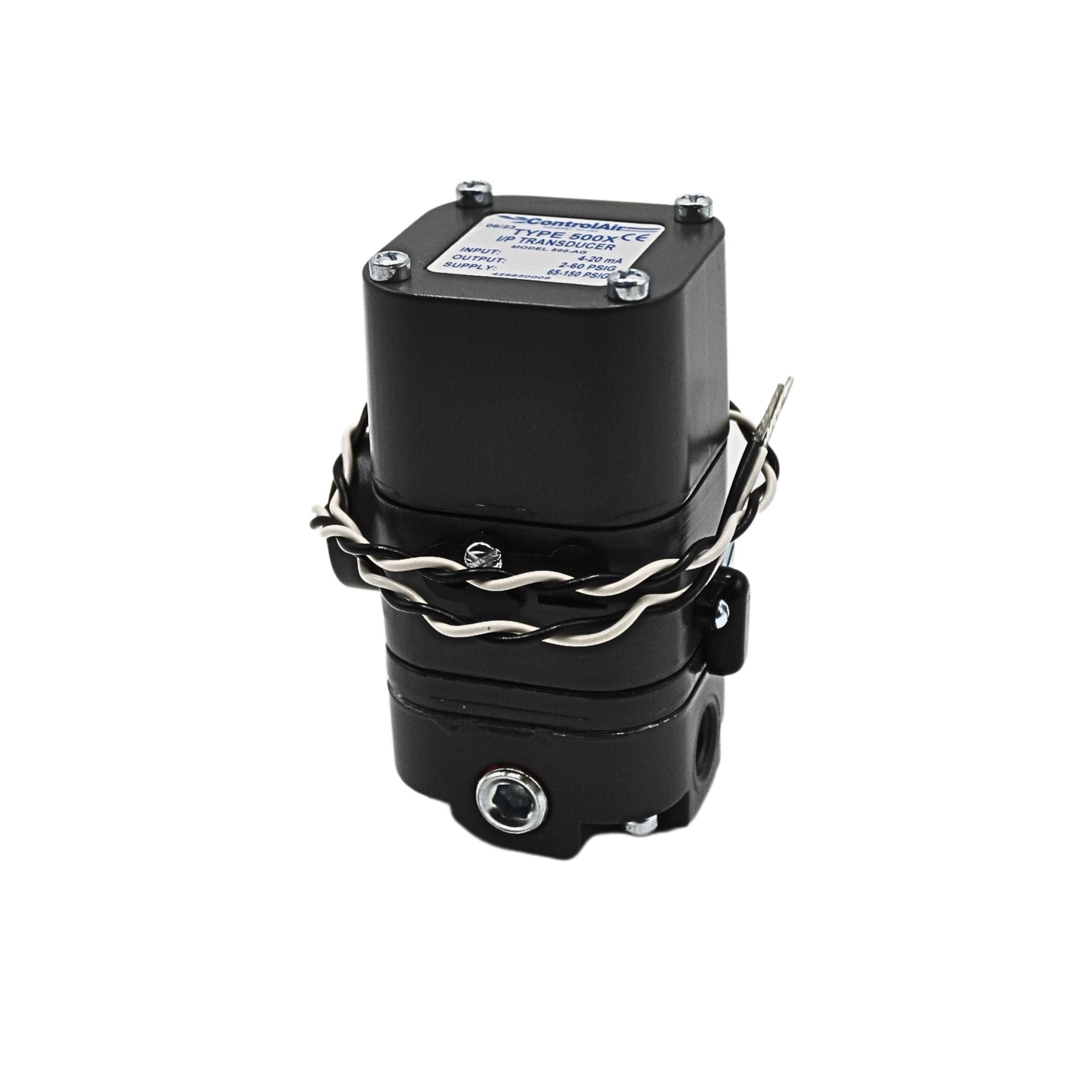 Control Air | Pressure Transducer 4-20MA, 2-60PSI | 500-AG - TECO Technology