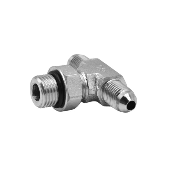 Hydraulics | 04MJ-04MJ-06MAORB Branch Tee Adapter | 6803-04-04-06-NWO ...