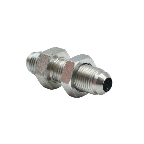 Hydraulics | 06MJ-06MJ Bulkhead Union w/Locknut | 2700-LN-06-06 - TECO ...