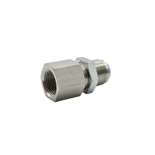 Hydraulics | 16FP-16MJ Bulkhead Straight with Locknut Adapter | 2705-L ...