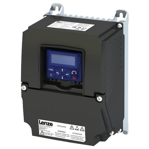 Lenze | i550 Protec VFD 0.5 HP 3ph 480V IO-Link ExtBox NEMA 4X | I55AP ...