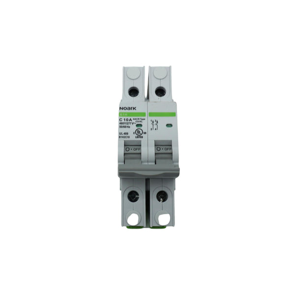 Noark | Mini Circuit Breaker 2P, C-Curve, 10A, UL489, 480Y/277VAC, 10 ...