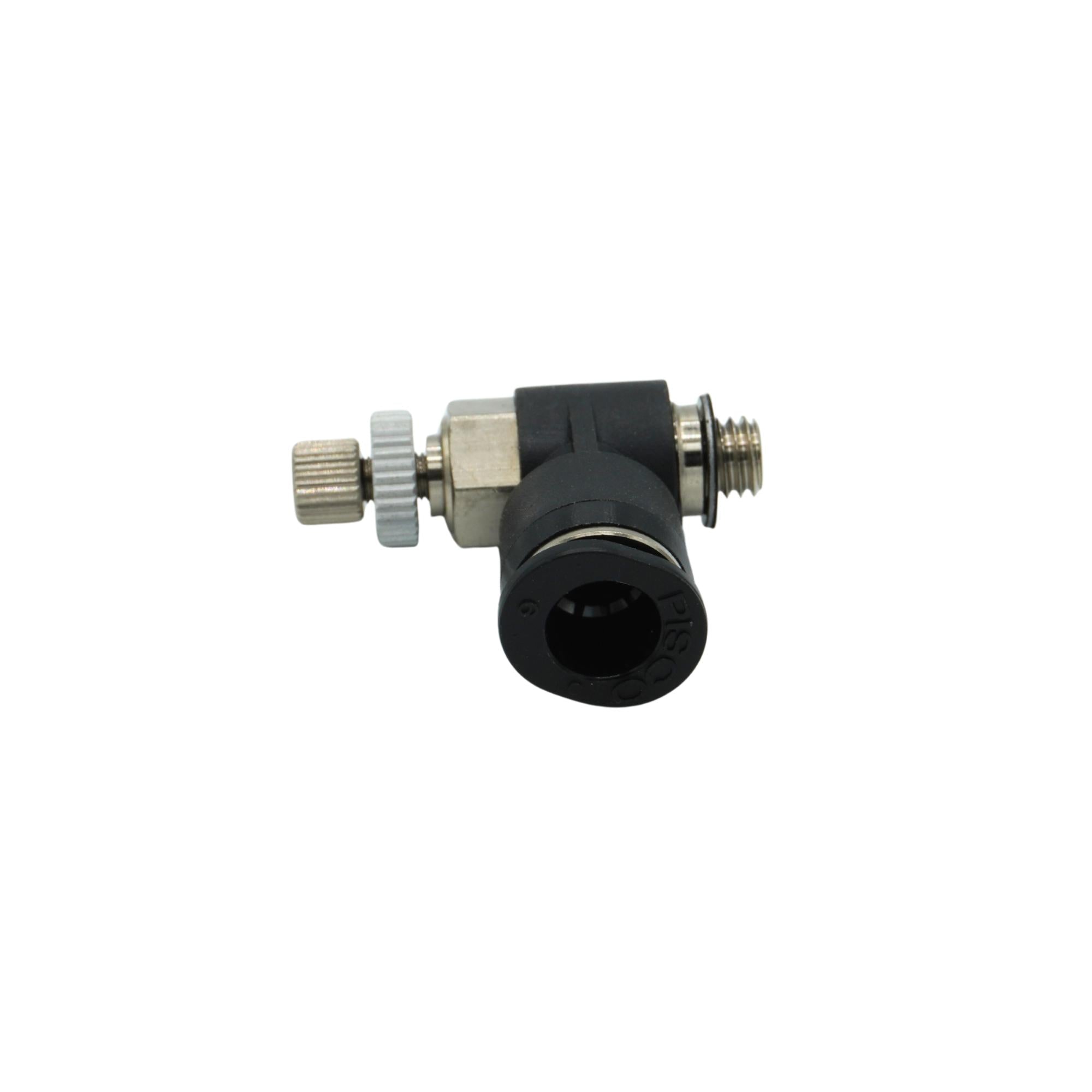 Pisco | Koganei | M5x0.8 x 6mm Tube Flow Control, Meter-Out | JSC6-M5A ...