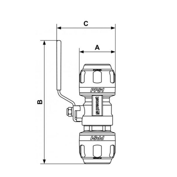 Prevost | 3/4 in Piping valve | PPS1 RSI20 - TECO Technology