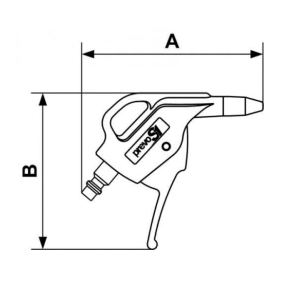 Prevost | PrevoS1 Blow Gun | IBG 06PRE - TECO Technology